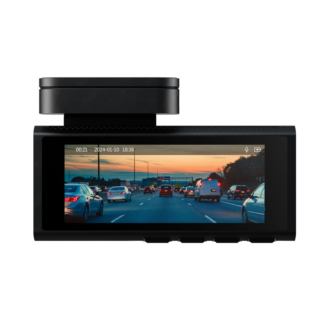 9.66" Touch Screen Rear DVR Mirror Monitor with Voice Control, ADAS, a ...